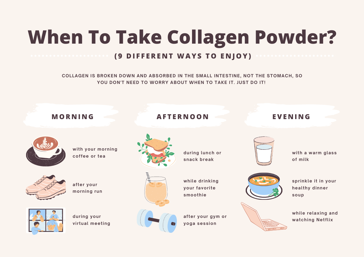 When to Take Collagen for Best Results: Morning vs. Night Explained ...